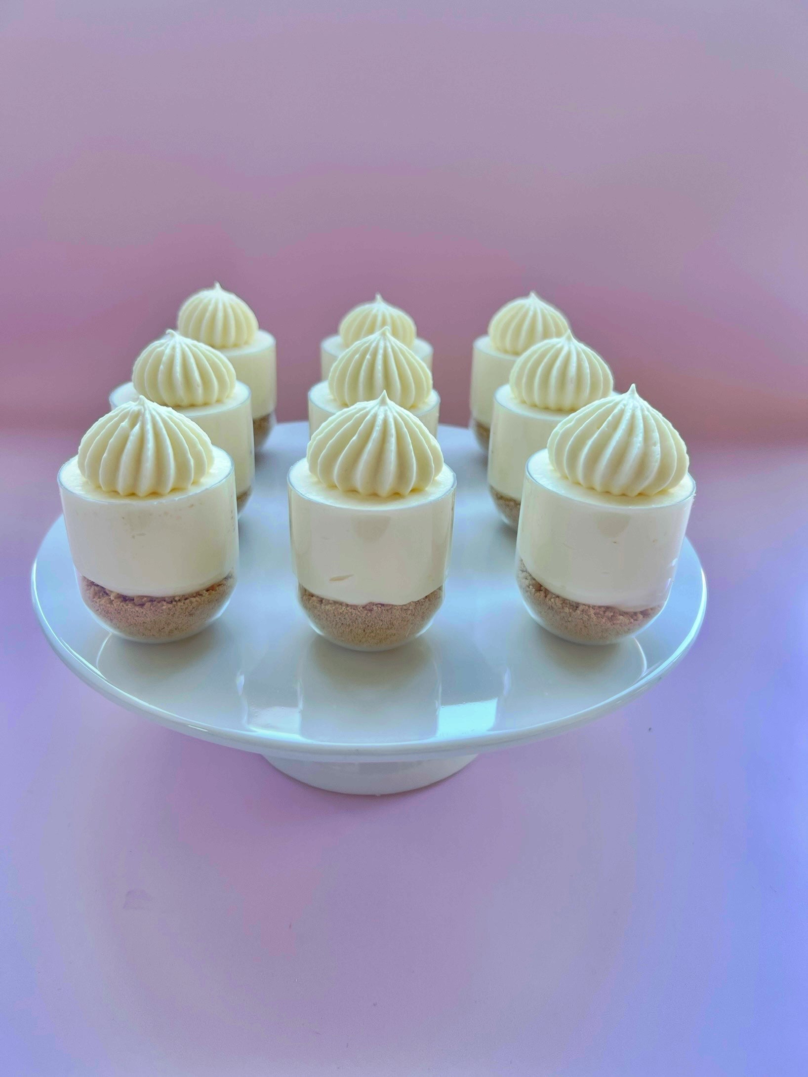Mini Vanilla Cheesecake | Sweet Sensations Melbourne